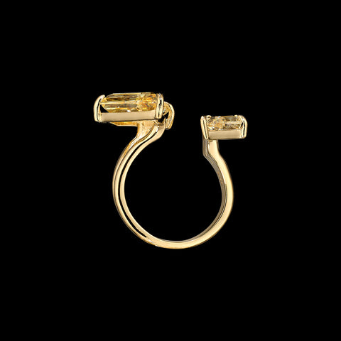 Canary Trinity's Shatter Ring – Anabela Chan Joaillerie